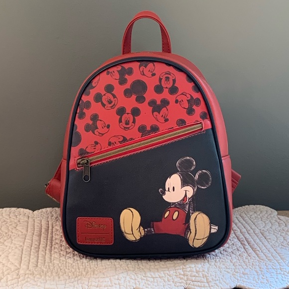 Loungefly | Bags | Loungefly Mickey Mouse Mini Backpack | Poshmark